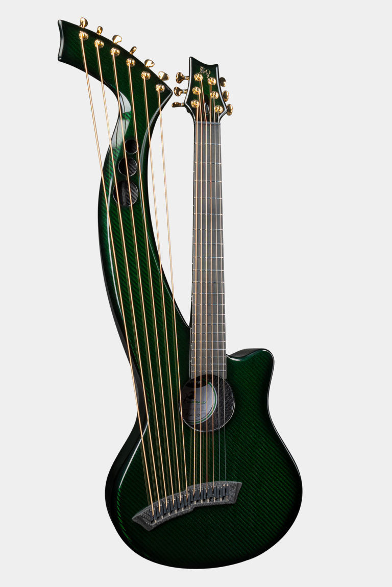 Emerald Guitars - Synergy X7 - Travel Friendly Harp Guitar