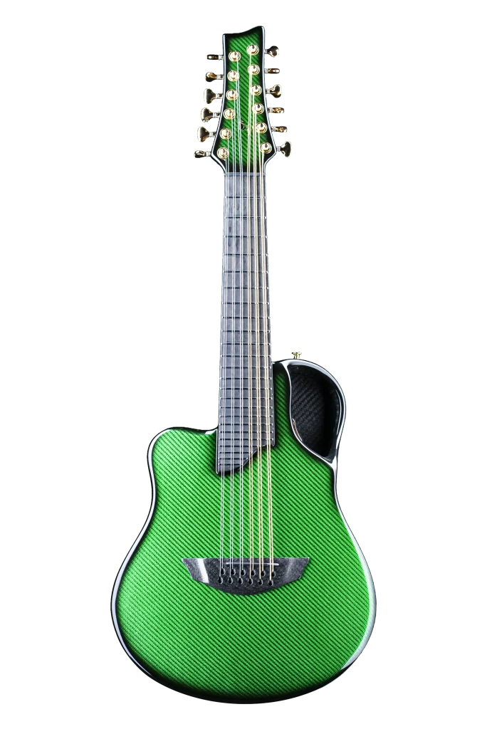 Amicus Lefty Green - Emerald Guitars