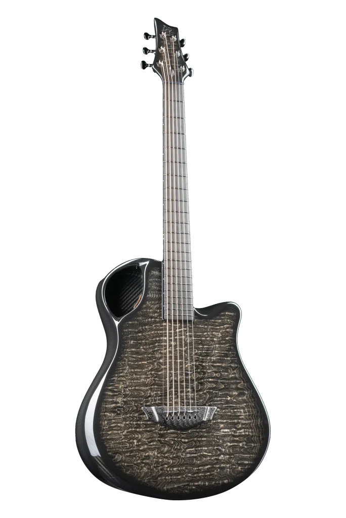 X10 Black Quilted Maple - Emerald Guitars