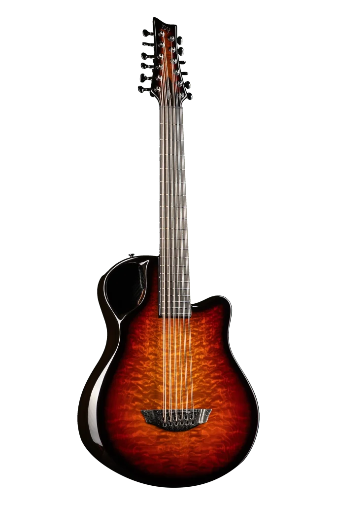 X7-12 String Quilted Maple - Emerald Guitars