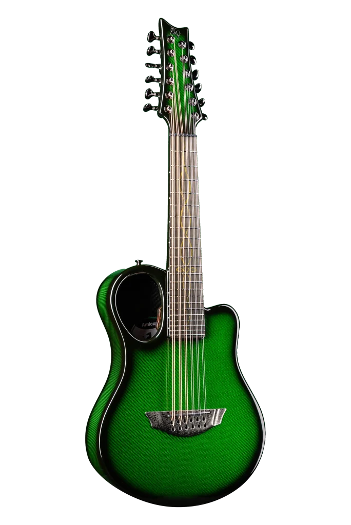Amicus Vibrant Green - Emerald Guitars
