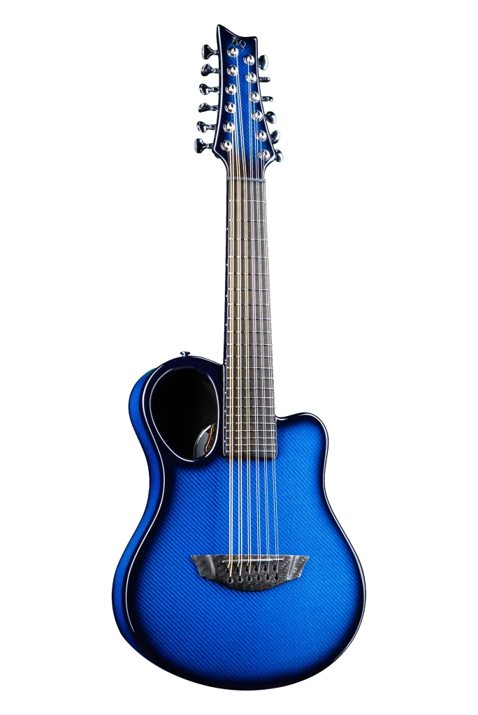 Amicus Vibrant Blue - Emerald Guitars