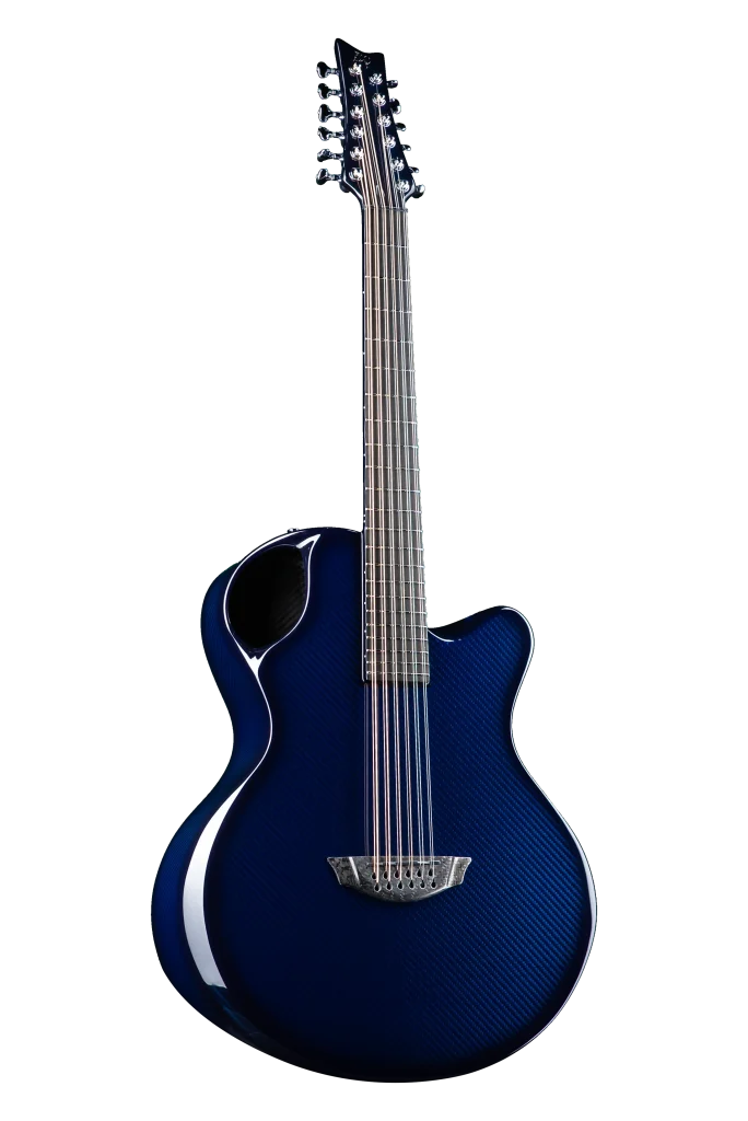 X30-12 String Blue - Emerald Guitars